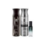 Buy Ajmal Carbon & Silvershade Deo & Prose EDP Pack of 3 20 ml Online ...