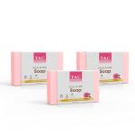 Buy TAC The Ayurveda Co. Bathing Soap - Rose & Milk (Pack of 3 x 100 gm ...