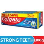 Colgate Strong Teeth Dental Cream Toothpaste (200 g + 100 g) - JioMart