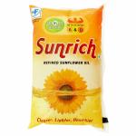 Buy Sunrich Refined Sunflower Oil 899 g Online at Best Prices in India ...