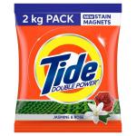 Buy Tide Double Power Jasmine & Rose Detergent Powder 2 kg Online at Best Prices in India - JioMart.