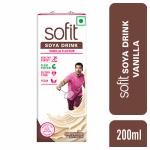 Buy Sofit Vanilla Flavoured Soya Drink 200 ml (Tetra Pak) Online at ...