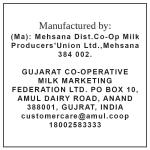 Amul Moti Homogenised Toned Milk 450 ml (ESL pouch) - JioMart