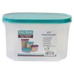 Buy Princeware Easy Store Assorted Colour Oval Plastic Container 1.2 L ...
