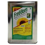 Buy Freedom Refined Sunflower Oil 15 kg Online at Best Prices in India ...