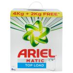 Ariel Matic Top Load Detergent Powder 4 kg (Get Extra 2 kg Free) - JioMart