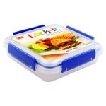 Buy Polyset Lock It Blue Square Plastic Container 450 ml Online at Best Prices in India - JioMart.