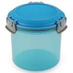 Buy Polyset Lock It Assorted Colour Round Plastic Container 600 ml Online at Best Prices in ...