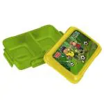 Buy Polyset Lock It Multicolour Rectangular Plastic Container with Partition 500 ml Online at ...
