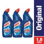 Harpic Power Plus Original Disinfectant Toilet Cleaner 600 ml (Pack of 3) - JioMart