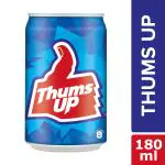 Buy Thums Up Can 180 ml Online at Best Prices in India - JioMart.
