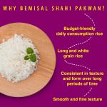 Bemisal Premium Shahi Pakwan Rice 1 kg - JioMart