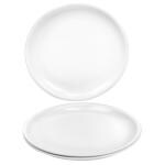 Buy SignoraWare White Round Plastic Full Plate 27.3 cm (Set of 3 ...