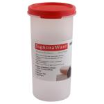 Buy Signoraware Modular Red Round Plastic Container 650 ml Online at ...