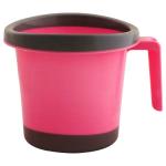 Buy Polyset Ultra Pink Plastic Bath Mug 1.5 L Online at Best Prices in ...