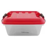Buy Polyset Click N Lock Pink Rectangular Plastic Container 5 L Online at Best Prices in India ...