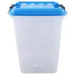 Buy Polyset Click N Lock Blue Rectangular Plastic Container 12 L Online at Best Prices in India ...