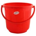 Buy Princeware SD Red Plastic Bucket with Handle 13 L Online at Best ...