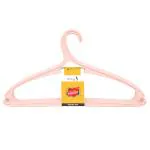 Buy Story At Home Premium Pink Plastic Hanger 42 cm (Set of 8) Online ...