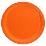 Dinewell Orange Round Melamine Dinner Plate 27.9 cm - JioMart
