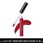 Buy Lakme Forever Matte Liquid Lip Colour, Red Revival 5.6 ml Online at Best Prices in India ...