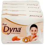 Buy Dyna Milk Cream and Almond Oil Premium Beauty Soap 150 g (Pack of 5 ...