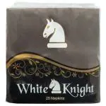 Buy White Knight 2 Ply Napkins 40x40 cm (25 pcs) Online at Best Prices in India - JioMart.