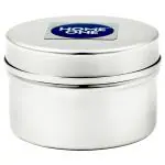 Buy Home One Round Stainless Steel Small Puri Dabbi 80 ml Online at ...