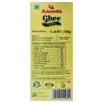 Ananda Cow Ghee 1 L (Carton) - JioMart
