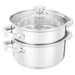 Buy Keyur Essentials 18 CM Induction Bottom Steamer/Modak/Momo Maker ...