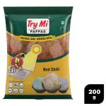 Buy Varalakshmi Try Mi Traditional Papad Red Chilli 200 g Online at ...