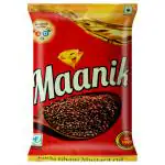 Buy Maanik Kachi Ghani Mustard Oil 1 L Online at Best Prices in India ...