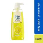 Buy Think Skin Lemon Fresh Body Wash 500 ml Online at Best Prices in ...