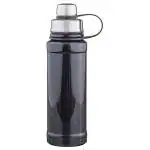 Buy Nouvetta Summer Black Stainless Steel Double Walled Water Bottle ...
