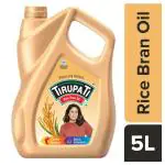 Tirupati Physically Refined Rice Bran Oil 5 L - JioMart