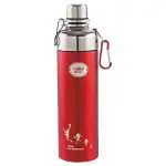 Buy Cello Sleek Red Stainless Steel Flask 900 ml Online at Best Prices ...