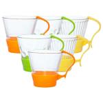 Buy Rox Pro Canada Glass Mug with Plastic Handle 210 ml (6 pcs) Online ...