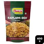 Buy Samrat Hot Slims Ratlami Sev 400 g Online at Best Prices in India ...