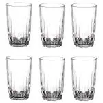 Buy Yera Glass Water and Juice Tumbler 265 ml (Set of 6) Online at Best ...