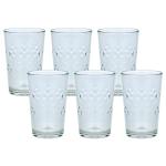 Buy Yera Assorted Glass Set 210 ml 6 pcs (TC8P1TC8P2TC8P8) (Design ...