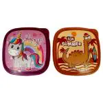 Buy Pratap Hungry Easy Plastic Tiffin Lunch Box 600 ml Online at Best ...
