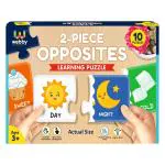 Buy Webby Opposites 2 Pieces Jigsaw Puzzle, Montessori Early ...