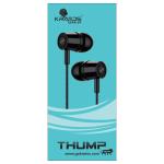 Kratos KR E02 Thump Ear Wired Earphone with Mic, 3.5 mm jack, Dynamic ...