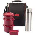 Buy Polyset Meal Max Assorted Colour Insulated Plastic Lunch Pack with ...