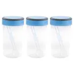Buy Home One Plastic Assorted Ringo Container ( Set of 3 ) 725 ml ...