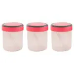 Buy Home One Plastic Assorted Ringo Container ( Set of 3 ) 1000 ml ...