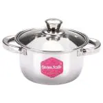 Buy Kitchen Krafts Dutch Oven Stainless Steel Casserole With Lid 2 L ...