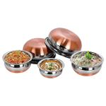 Buy Kitchen Krafts Stainless Steel Handi (5 pcs) Online at Best Prices ...