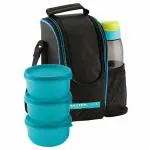 Buy Mastercook Sparkle Z2 Blue Plastic Lunch Box Set (4 pcs) Online at ...