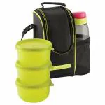 Buy Mastercook Sparkle Z 2 Plus Yellow Plastic Lunch Box (4 pcs) Online ...